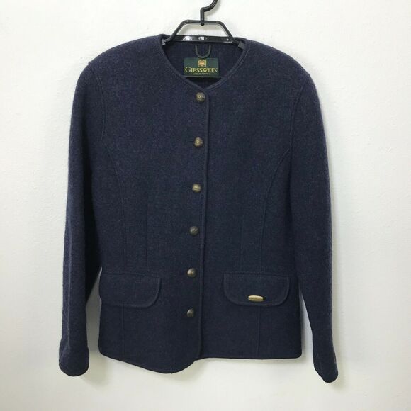 Giesswein | Sweaters | Giesswein Austria Sweater Size 4 Blue Pure New ...